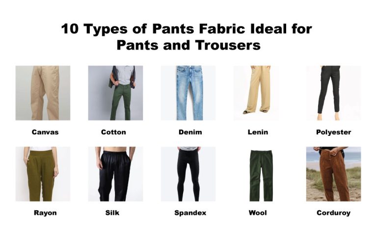 10 Types of Fabric for Pants and Trousers